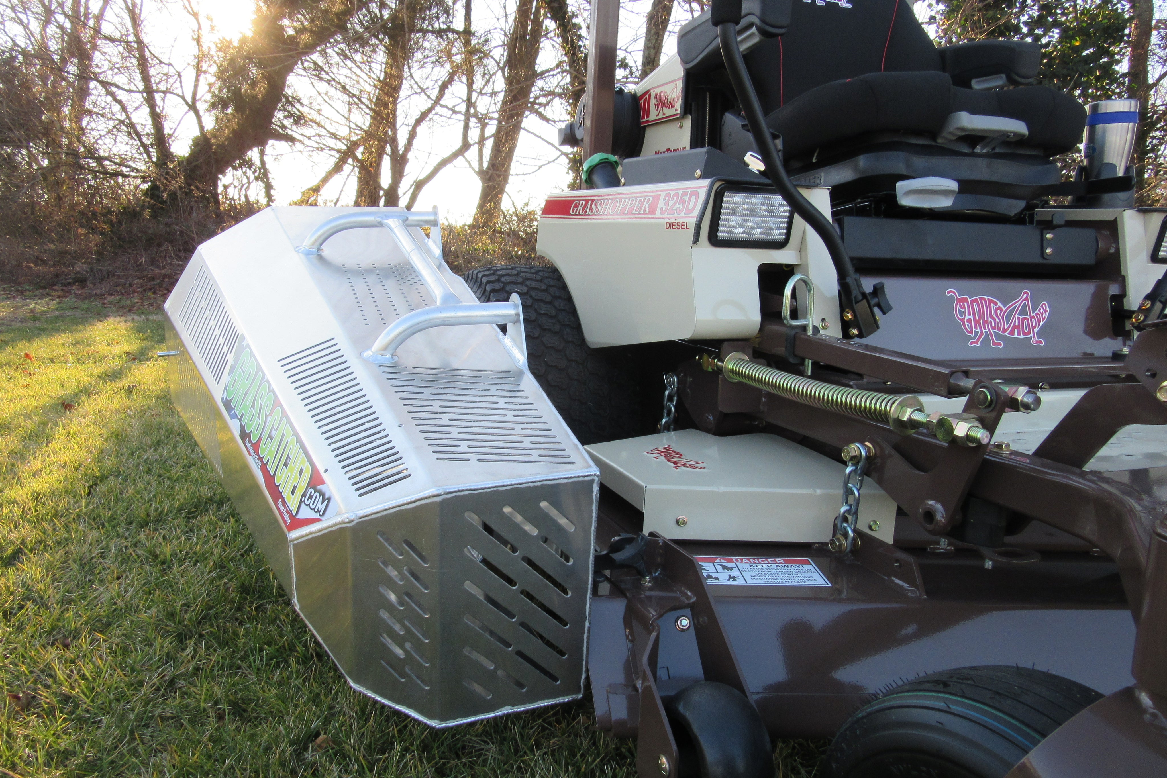 Grasshopper Aluminum Grass Catcher – Grasscatcher